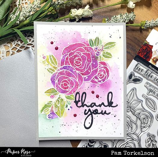 Thank You Card - Pam Torkelson – Paper Rose Studio USA Customers