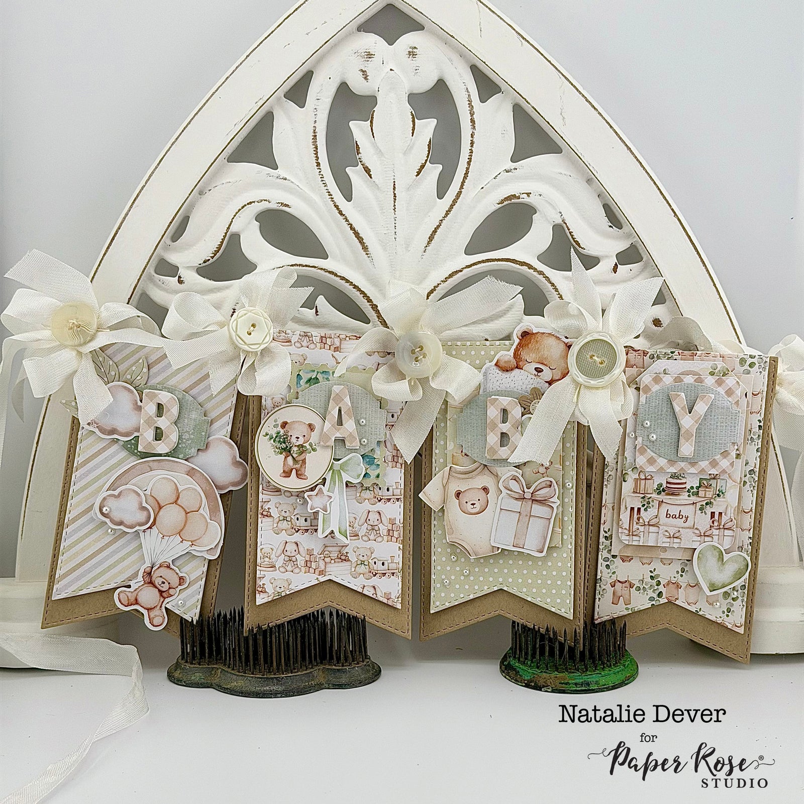Boho Baby Banner - Natalie Dever – Paper Rose USA