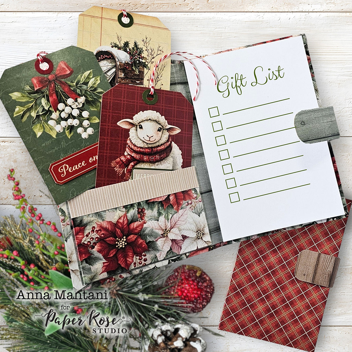 Christmas Tree Farm Notepad Holders - Anna Mahtani – Paper Rose USA