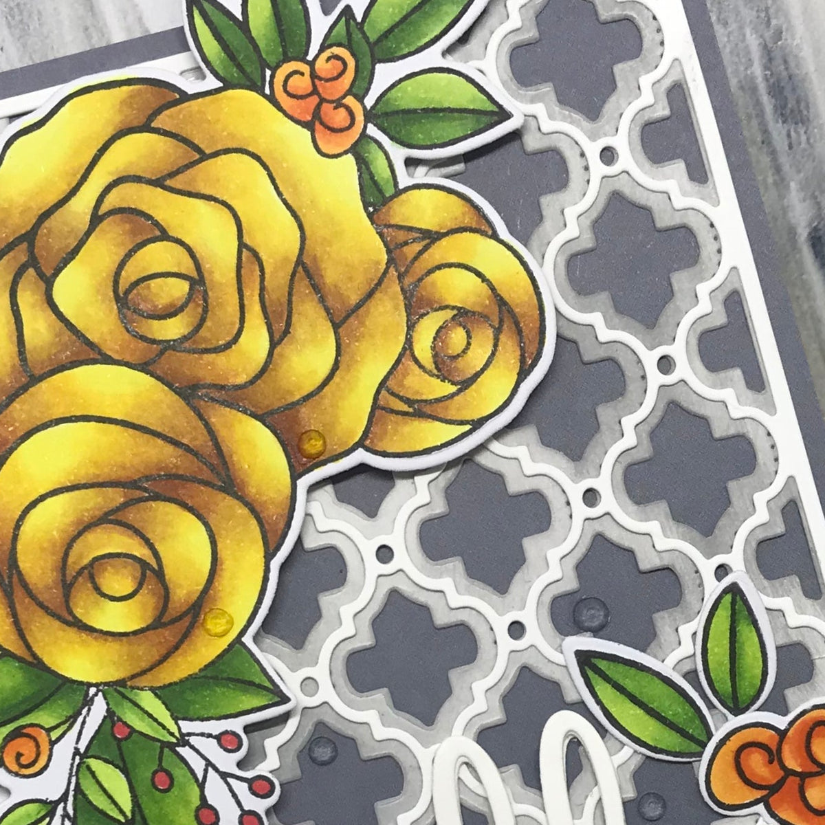 Yellow Rose Cards - Mandy Herring – Paper Rose Studio USA Customers
