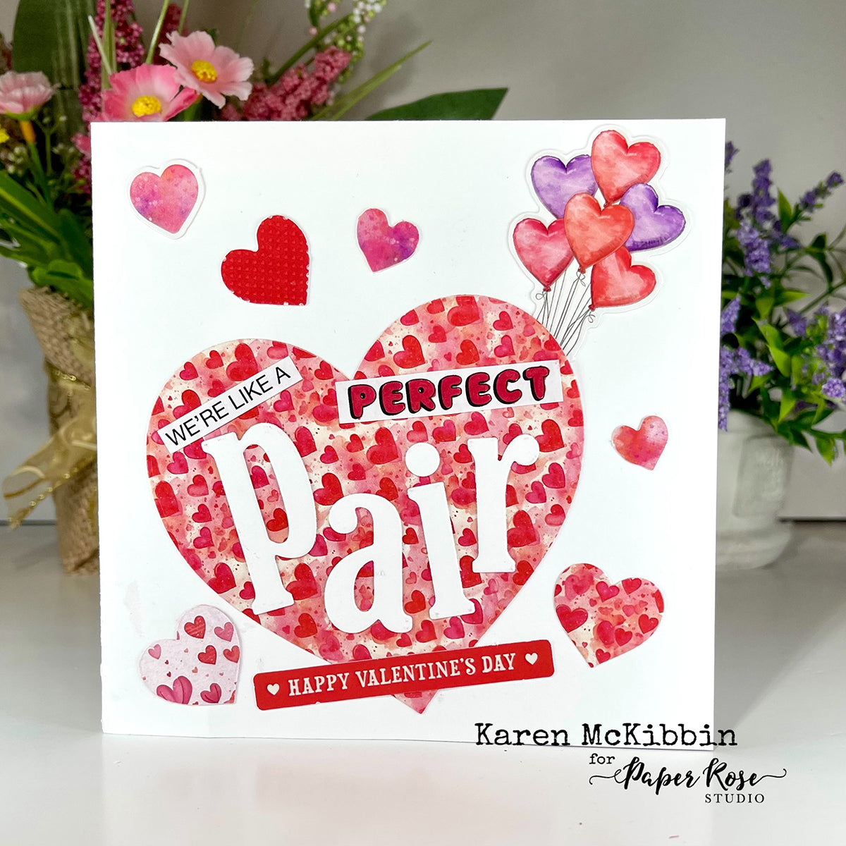 Perfect Pairs Pop-Up Cards - Karen McKibbin – Paper Rose USA