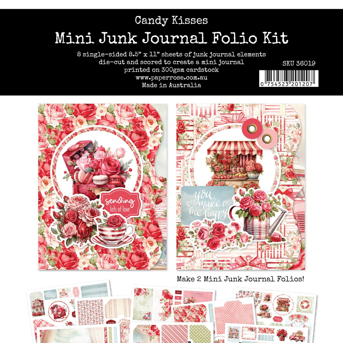 Candy Kisses Mini Folio Kit 36019 – Paper Rose USA