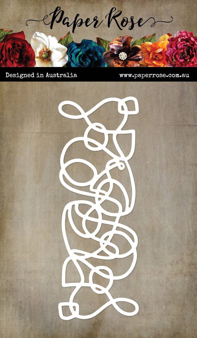 Abstract Scribble Texture Border Metal Cutting Die 29593 – Paper Rose USA