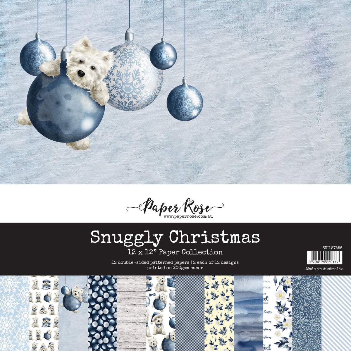 Snuggly Christmas 12x12 Paper Collection 27556 – Paper Rose USA
