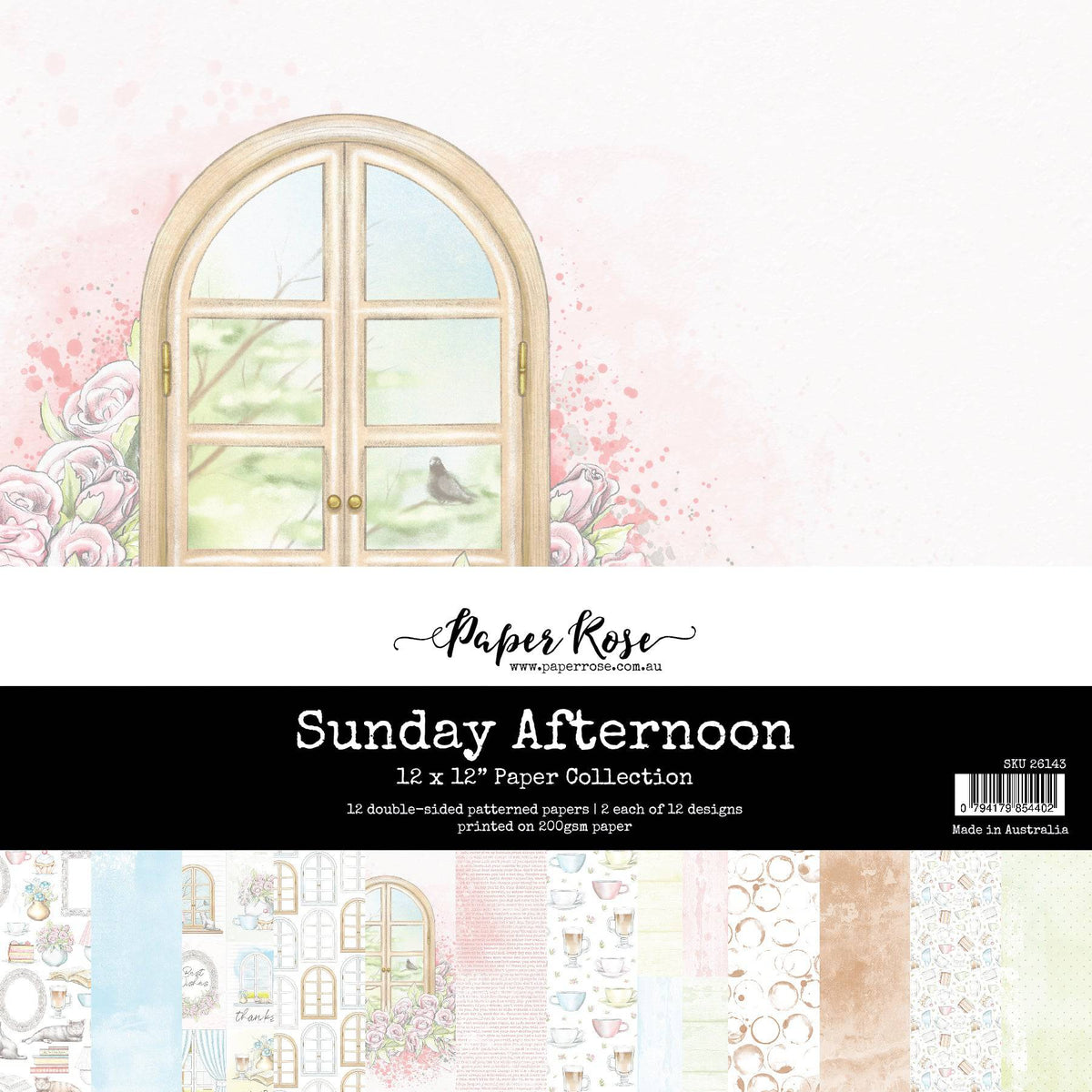 Sunday Afternoon 12x12 Paper Collection 26143 – Paper Rose USA